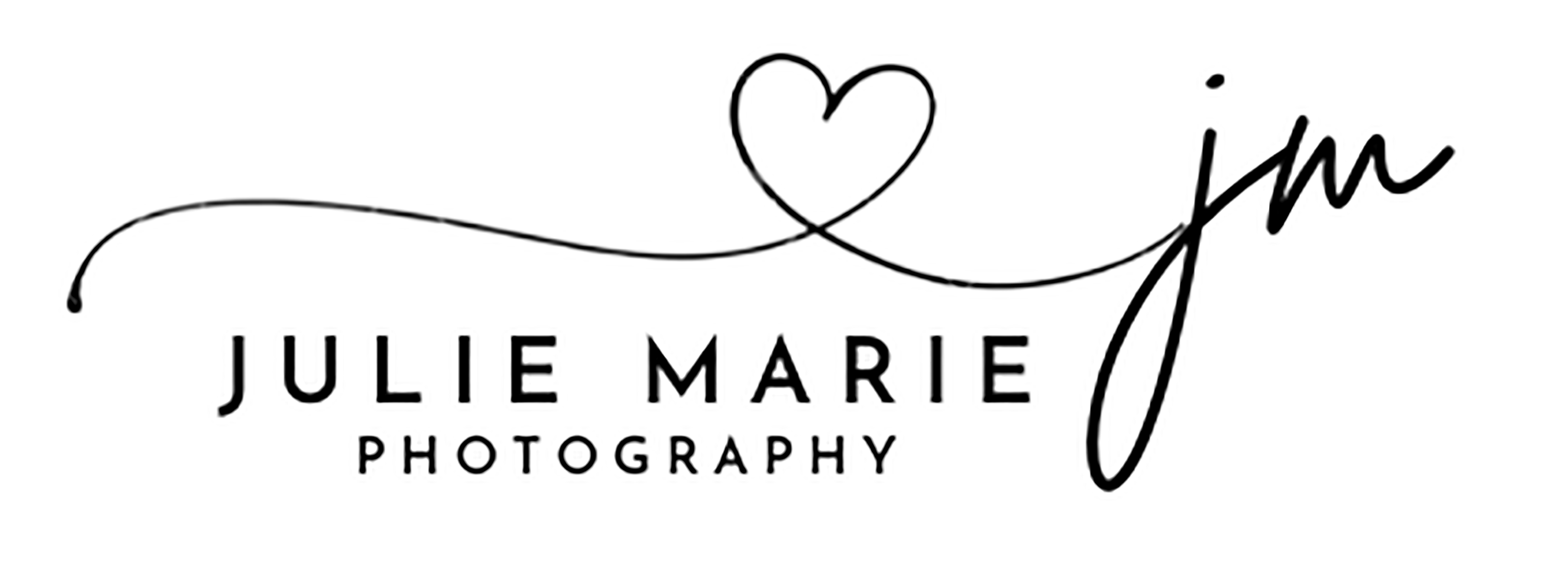 Heart Calligraphy Photography Logo Template2
